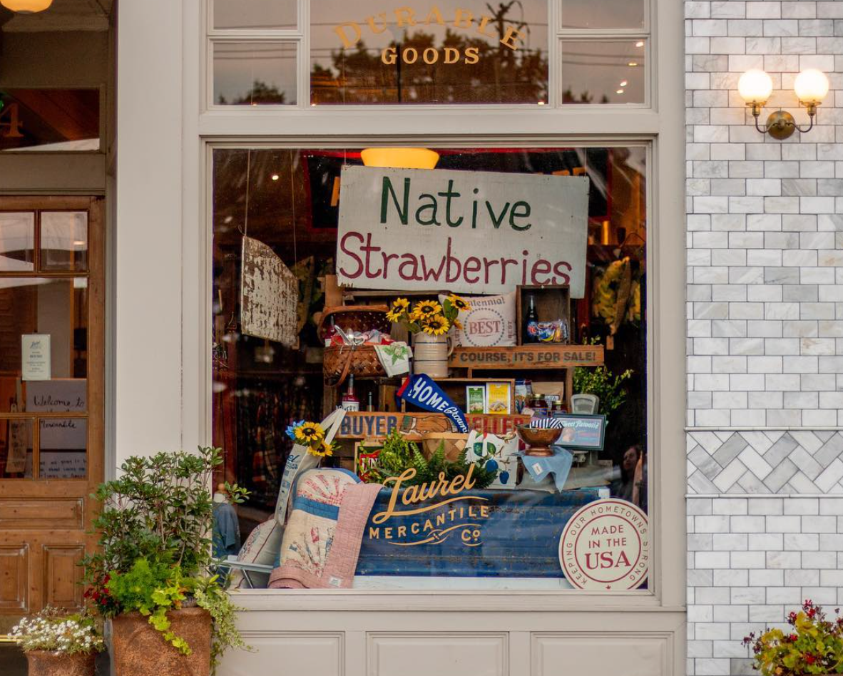 Our Most Creative Store Windows – Laurel Mercantile