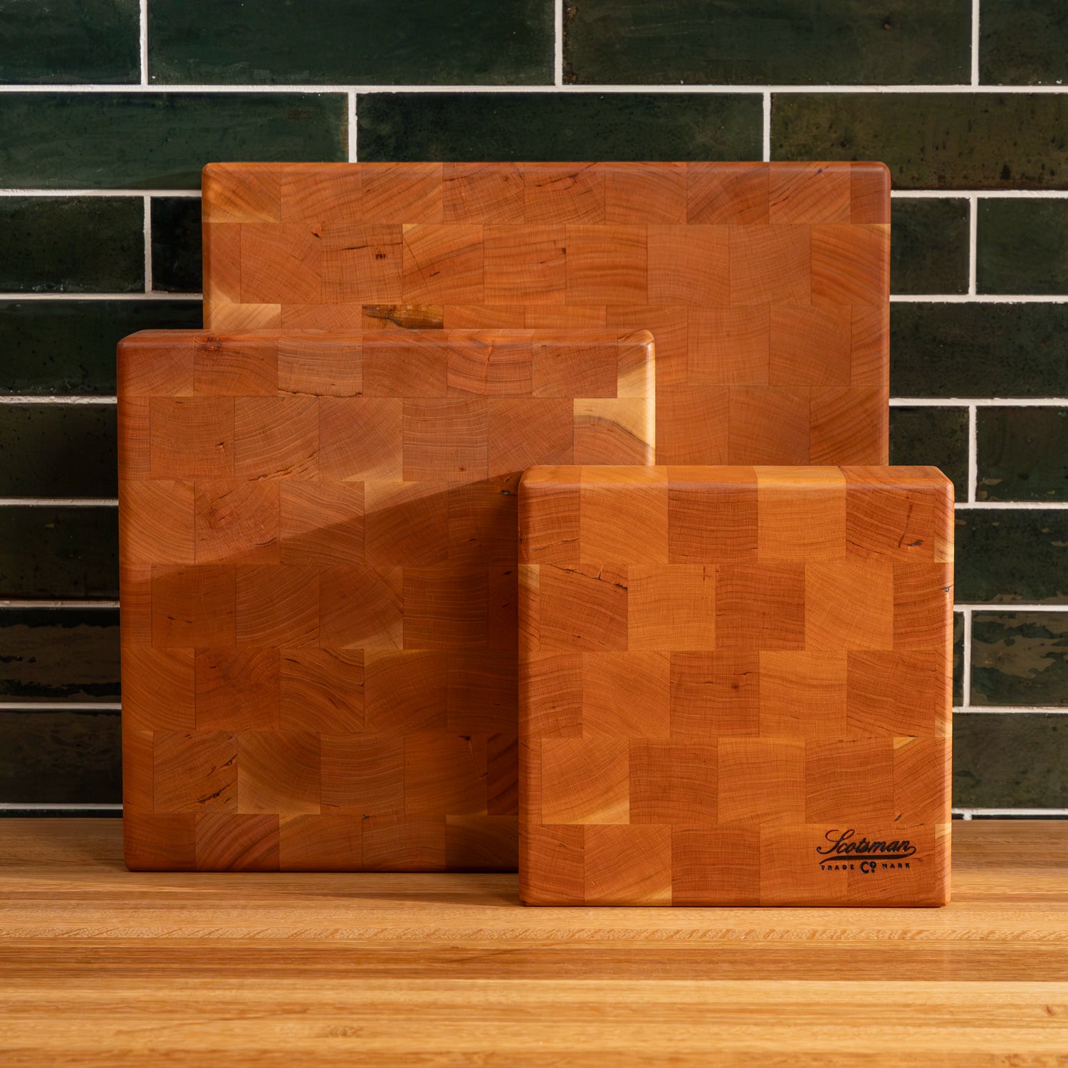 Cherry End Grain Square Butcher Block – Laurel Mercantile