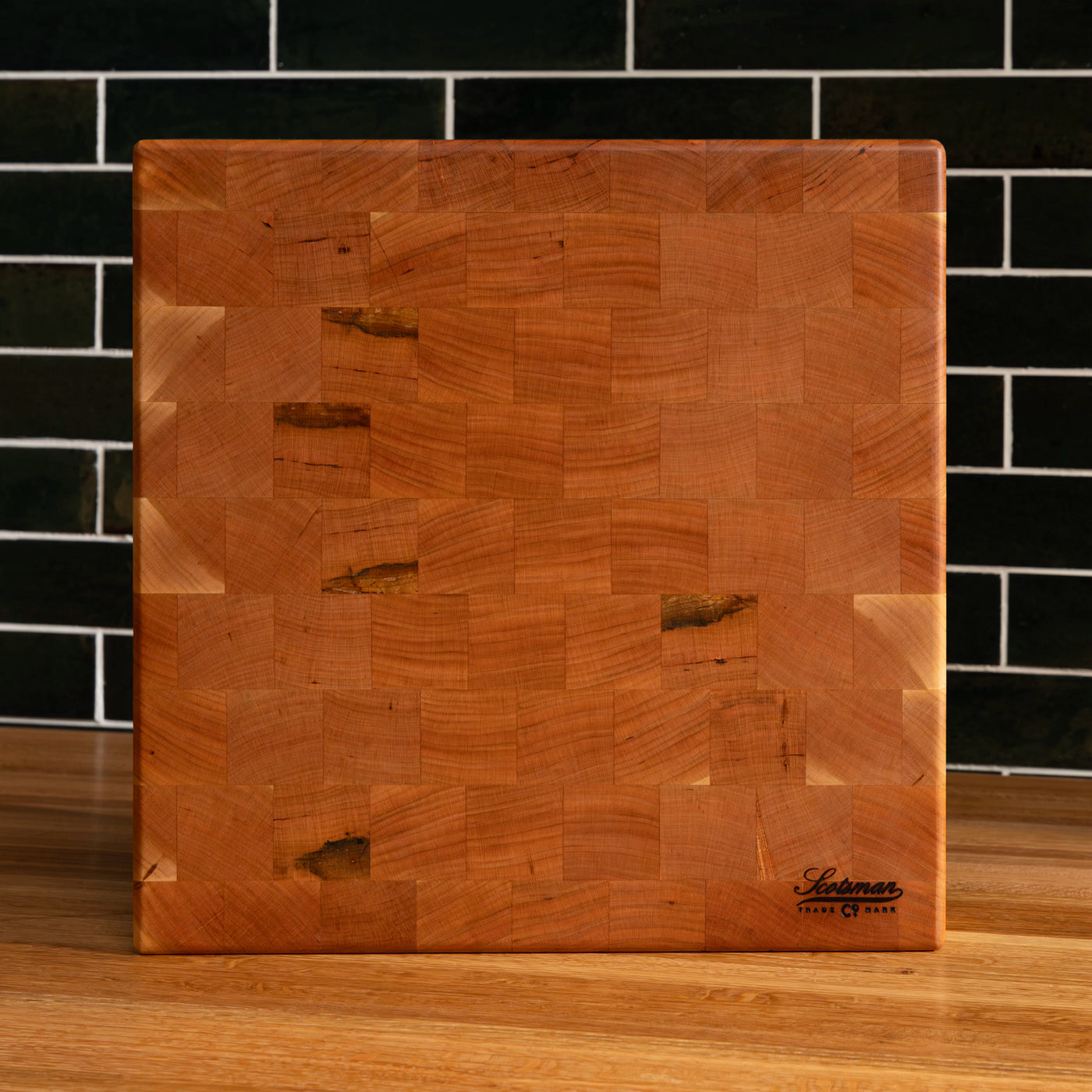 Cherry End Grain Square Butcher Block – Laurel Mercantile