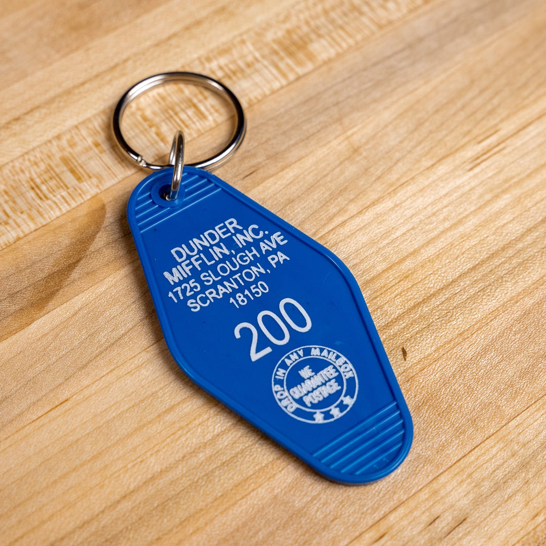 Dunder Mifflin Motel Key Fob – Laurel Mercantile