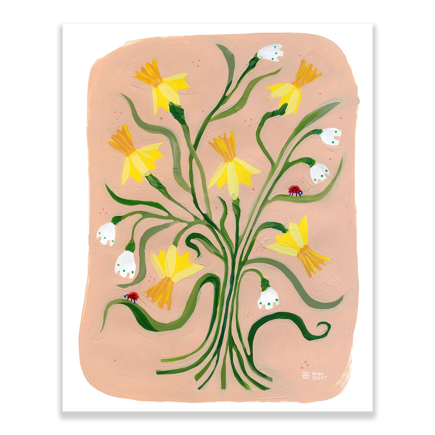 Adam Trest Backyard Bouquet | First Bouquet of Spring Print – Laurel ...