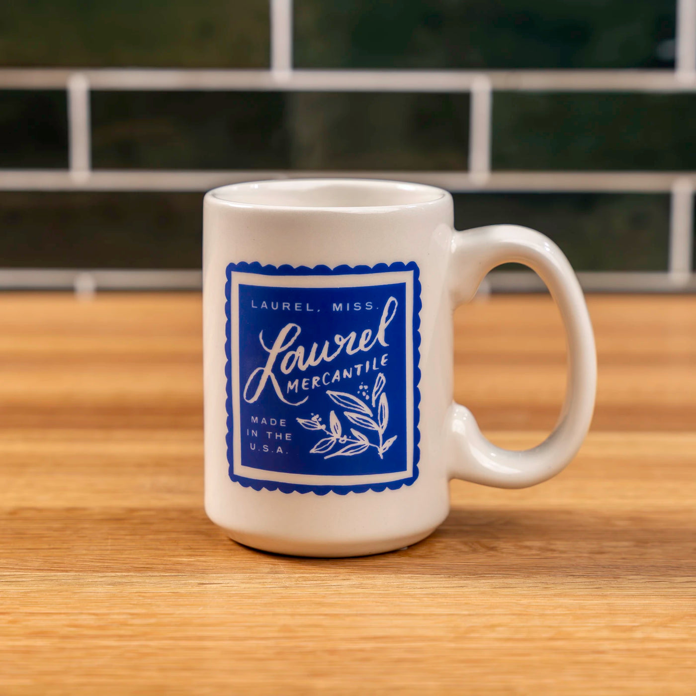 Laurel Stamp Mug – Laurel Mercantile