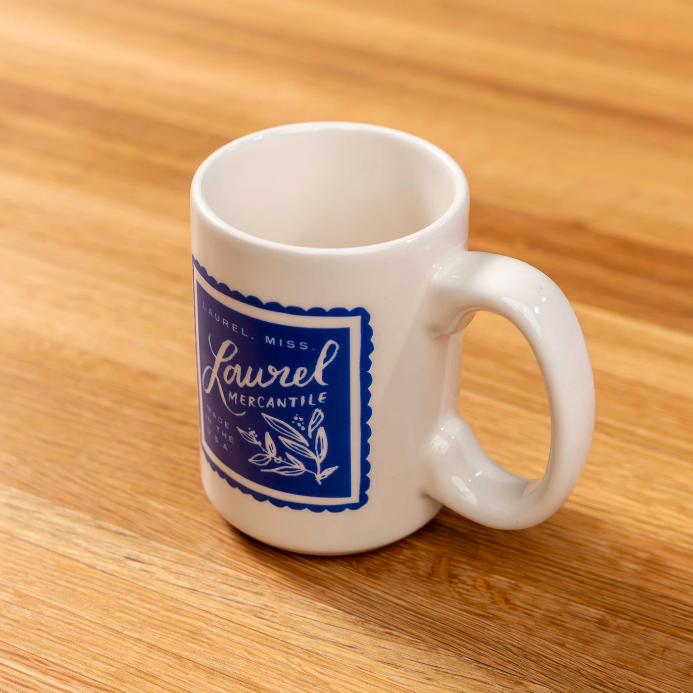 Laurel Stamp Mug – Laurel Mercantile