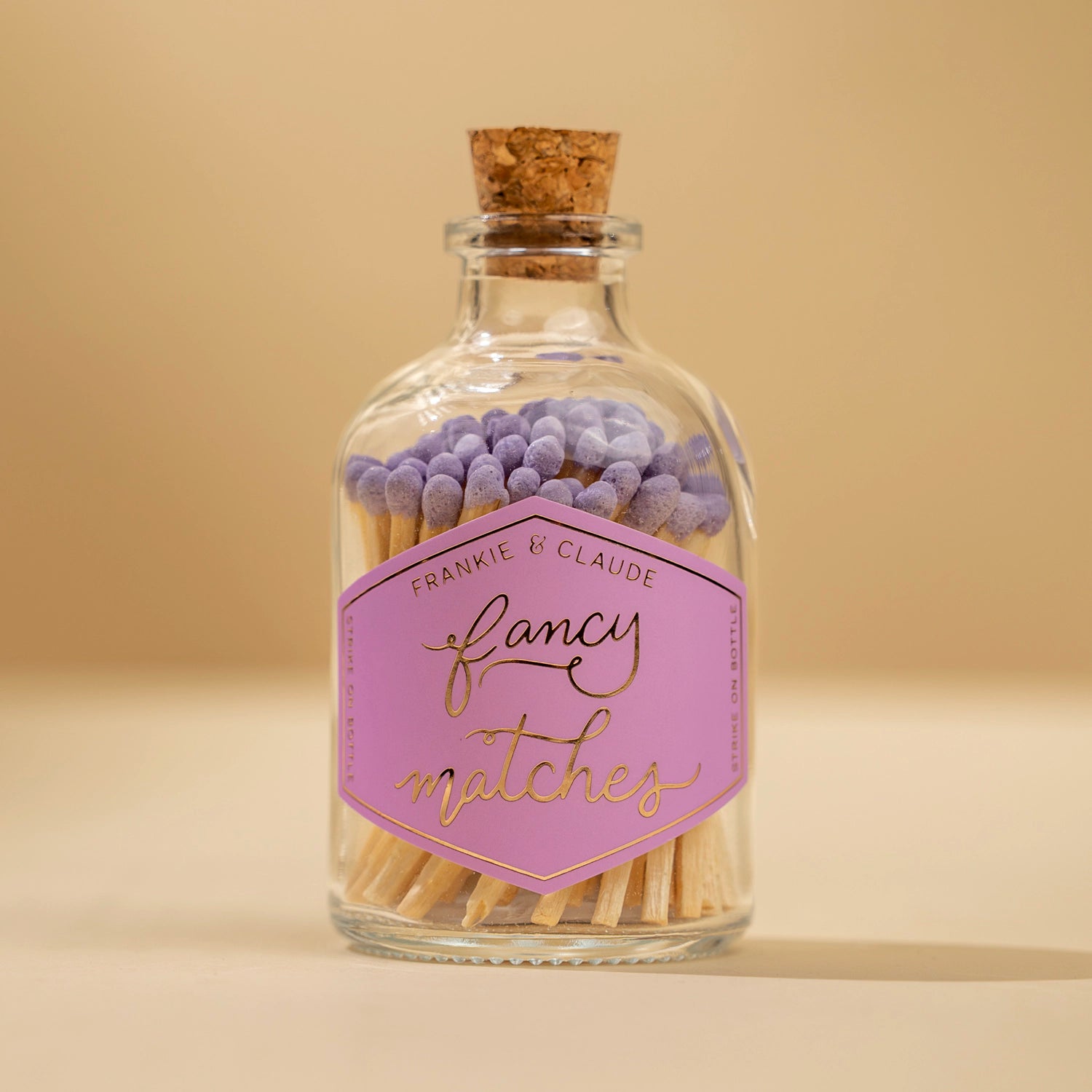 Lavender Fancy Matches Small Jar – Laurel Mercantile