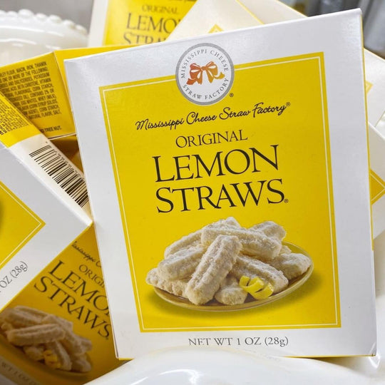 Mississippi Cheese Straw Factory Lemon Straws – Laurel Mercantile