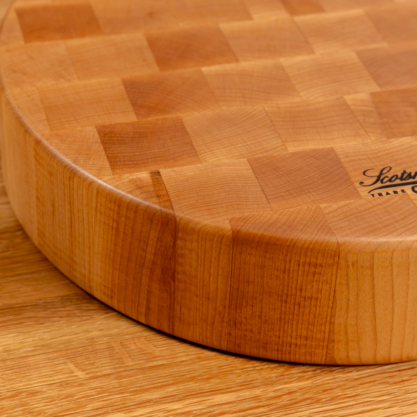 Maple End Grain Round Butcher Block – Laurel Mercantile