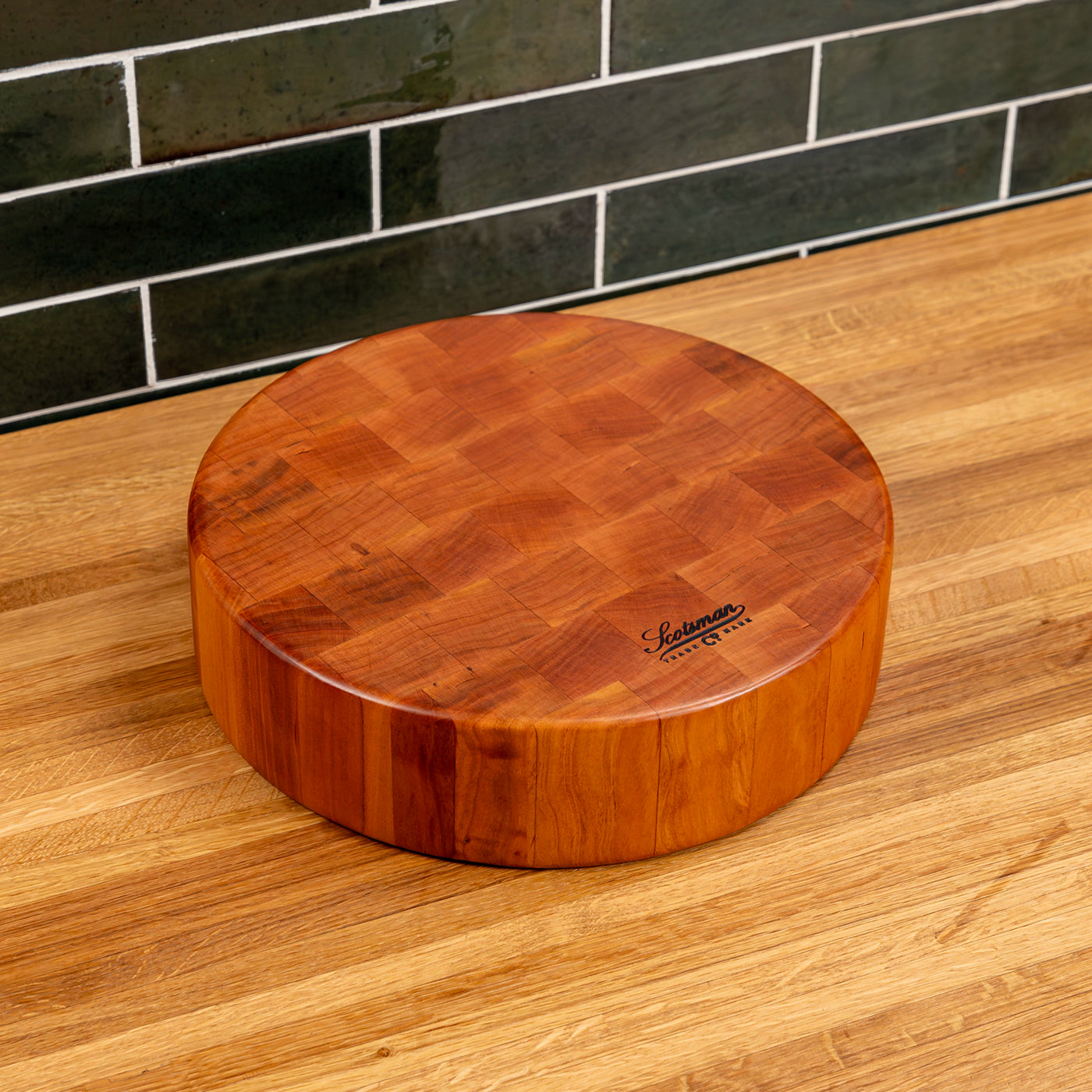 Cherry End Grain Round Butcher Block – Laurel Mercantile