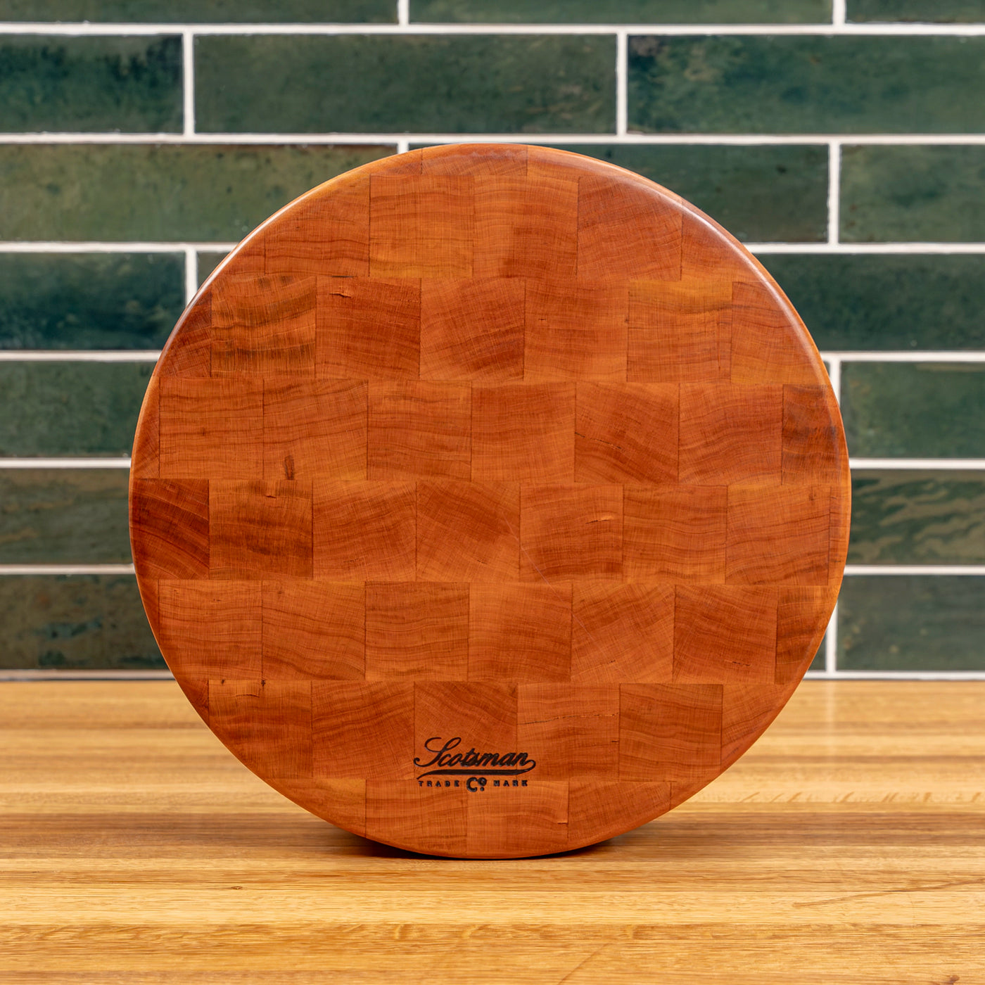 Cherry End Grain Round Butcher Block – Laurel Mercantile