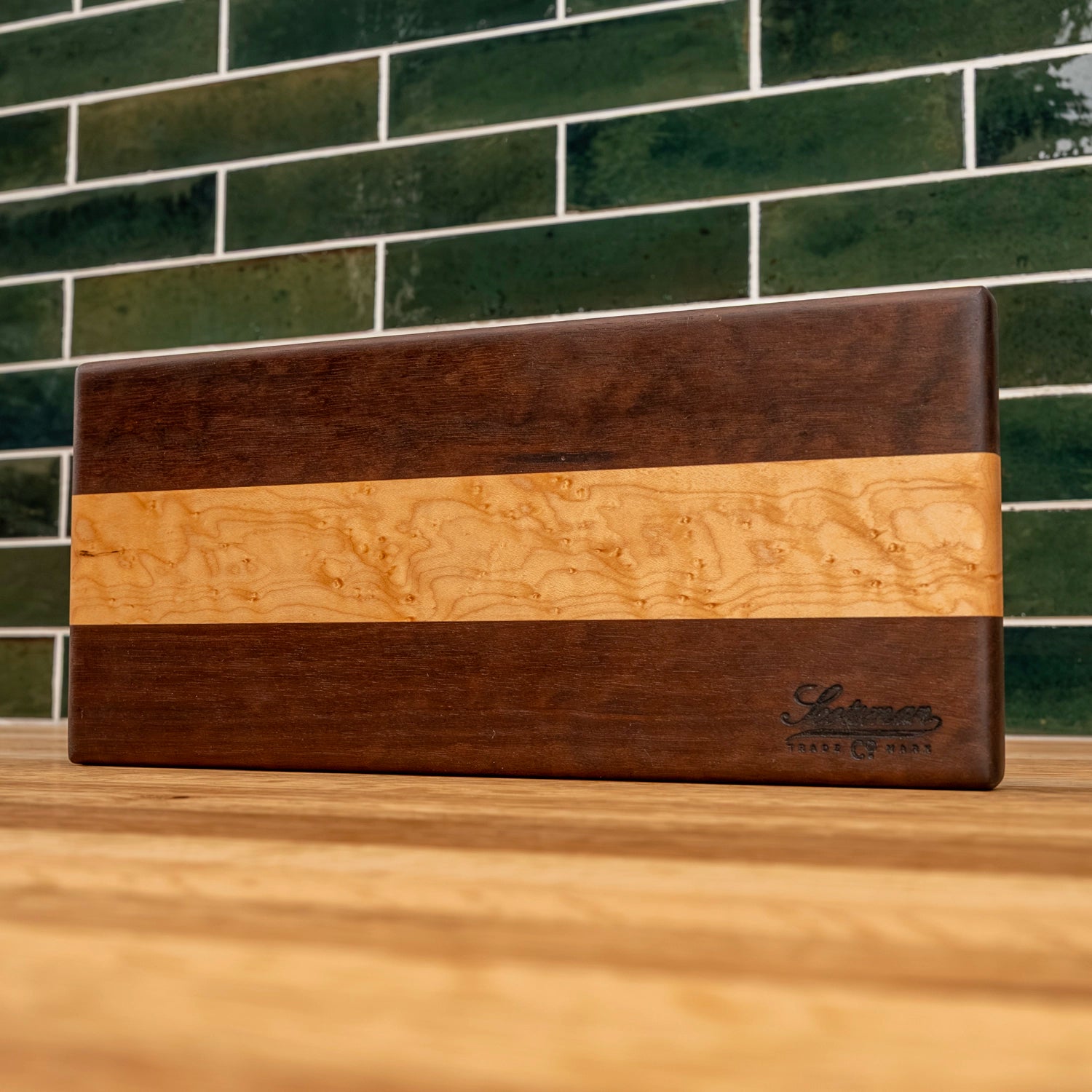 Peruvian Walnut and Birdseye Maple Serving Board – Laurel Mercantile