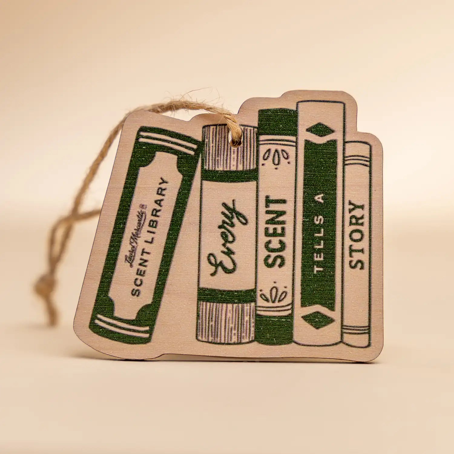 Scent Library Books Ornament – Laurel Mercantile