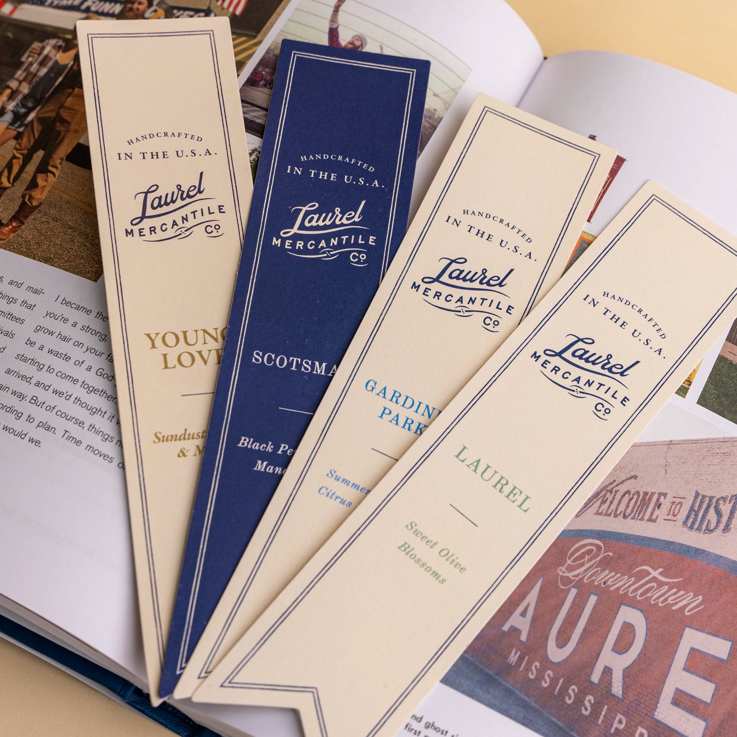 Scented Bookmark - Classics Collection – Laurel Mercantile