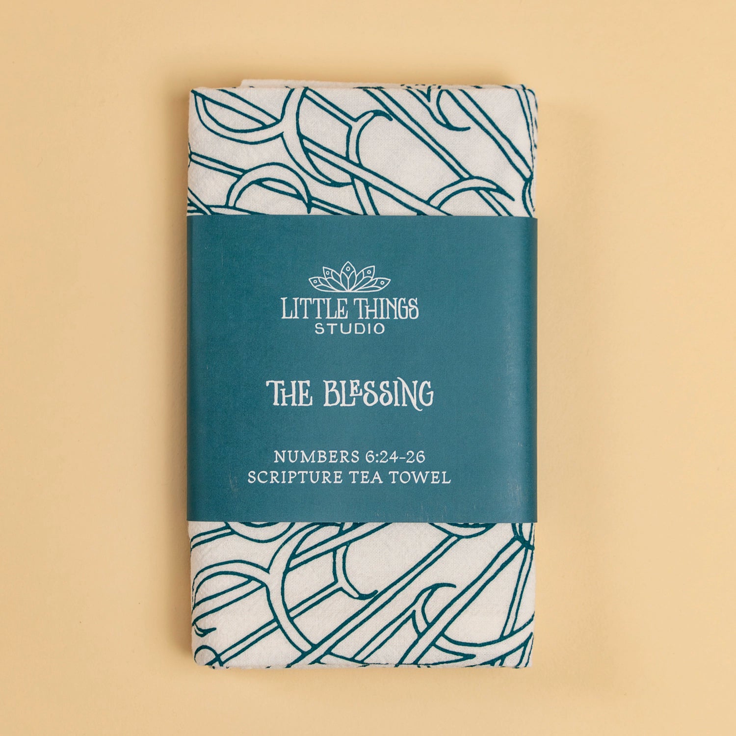 The Blessing Hymn Tea Towel – Laurel Mercantile