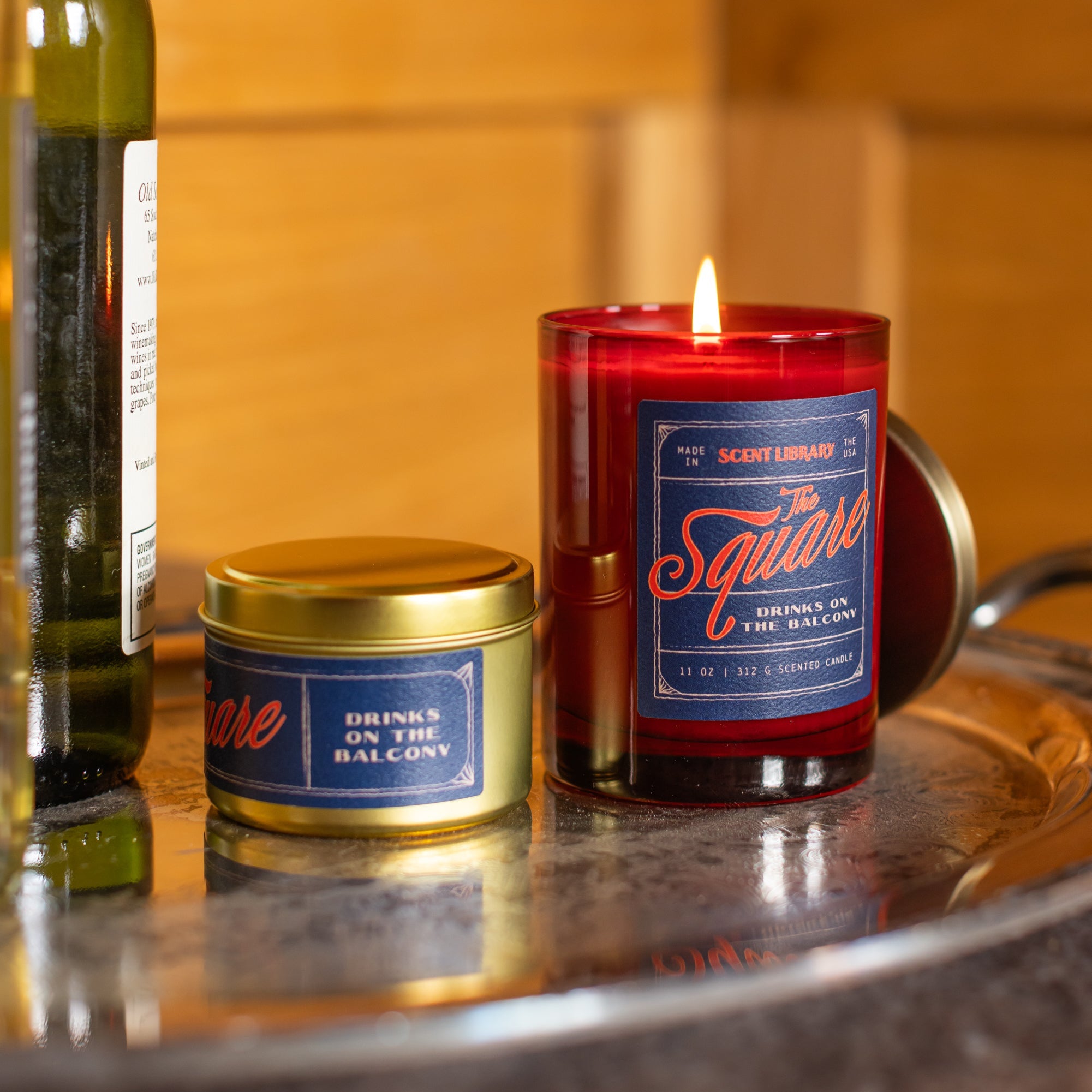 The Square Candle – Laurel Mercantile