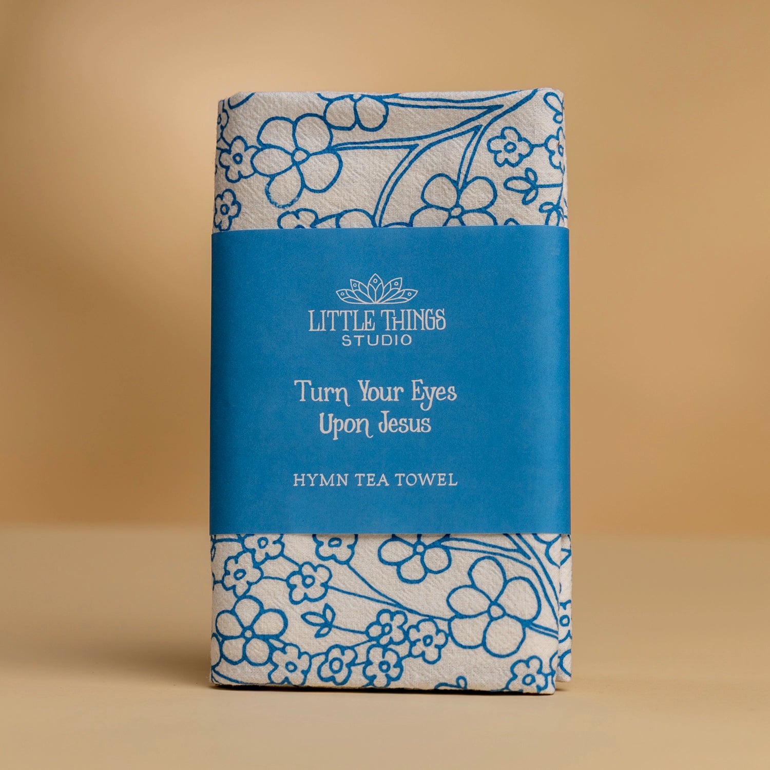 Turn Your Eyes Upon Jesus Hymn Tea Towel – Laurel Mercantile