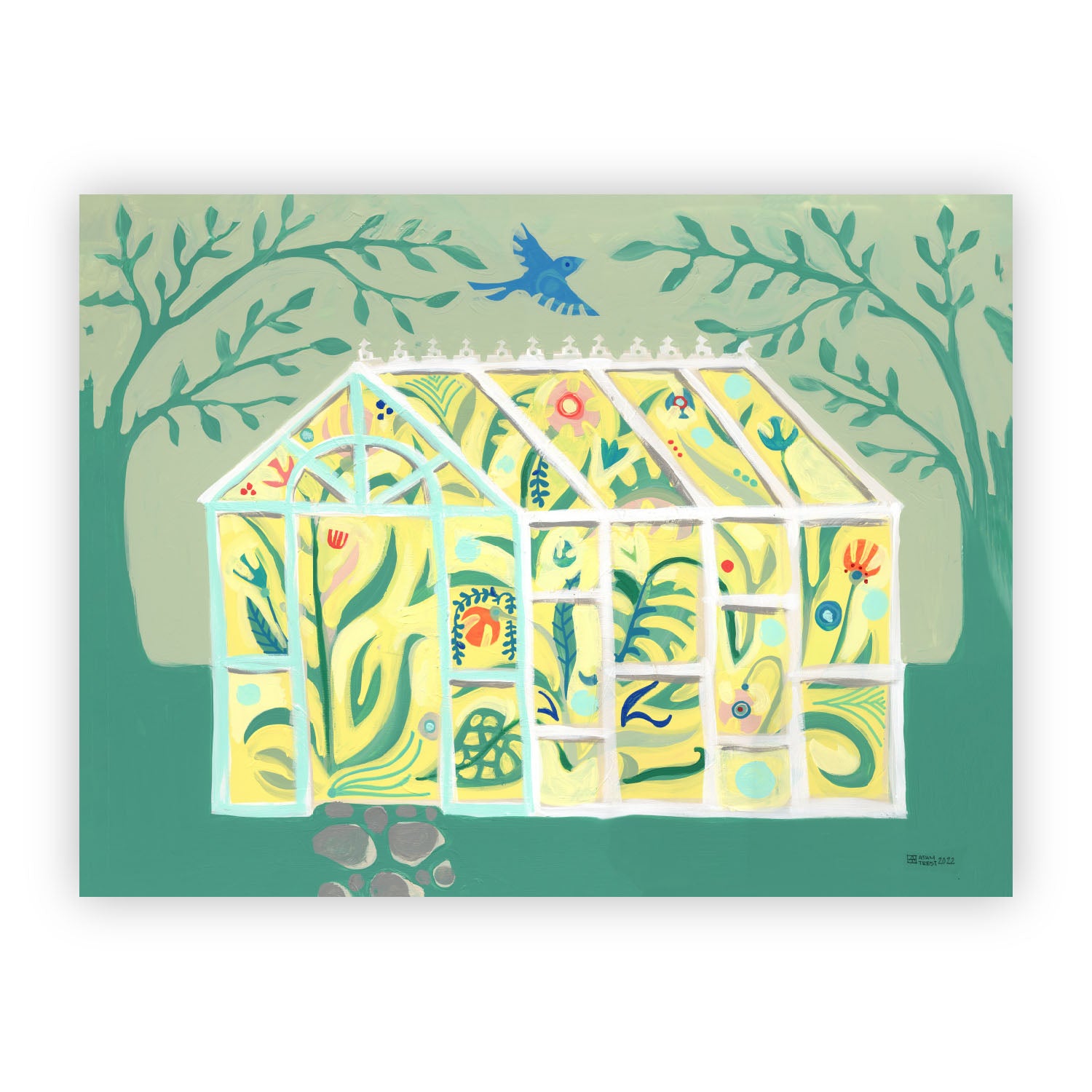 Adam Trest | Greenhouse Print – Laurel Mercantile