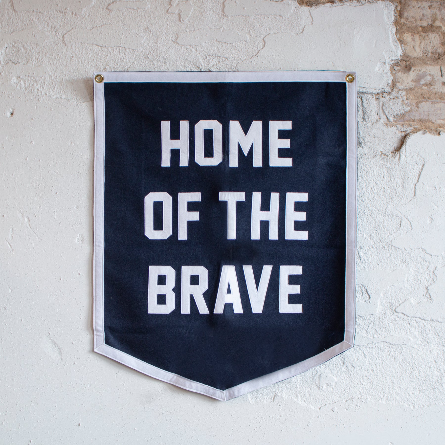 Home of the Brave Camp Flag – Laurel Mercantile